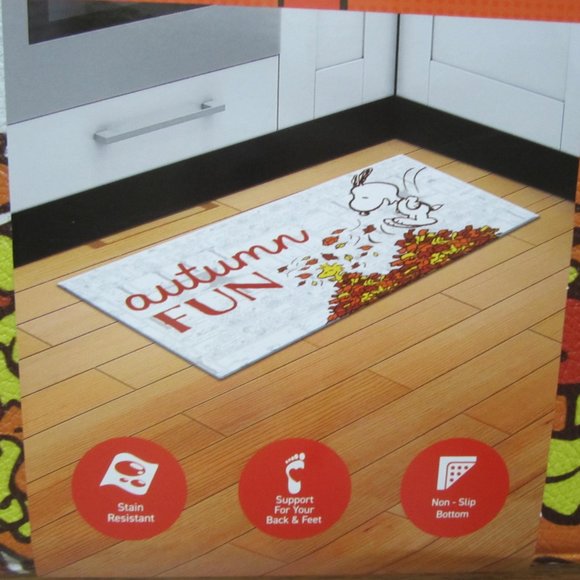 Peanuts | Kitchen | Snoopy Woodstock Peanuts Leaves Autumn Fun Anti ...